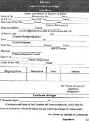 Common Export Documents - Export Invoice - MBA Knowledge Base